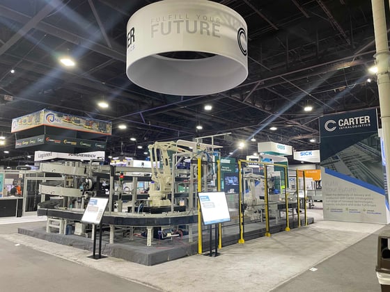 MODEX 2022 Recap: Carter’s Mixed-Case Palletizing & Flex Conveyor Make a Splash